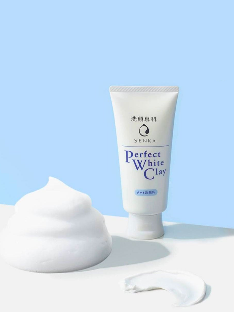 Shiseido Senka Perfect White Clay Foam - Αφρός καθαρισμού με λευκό ...
